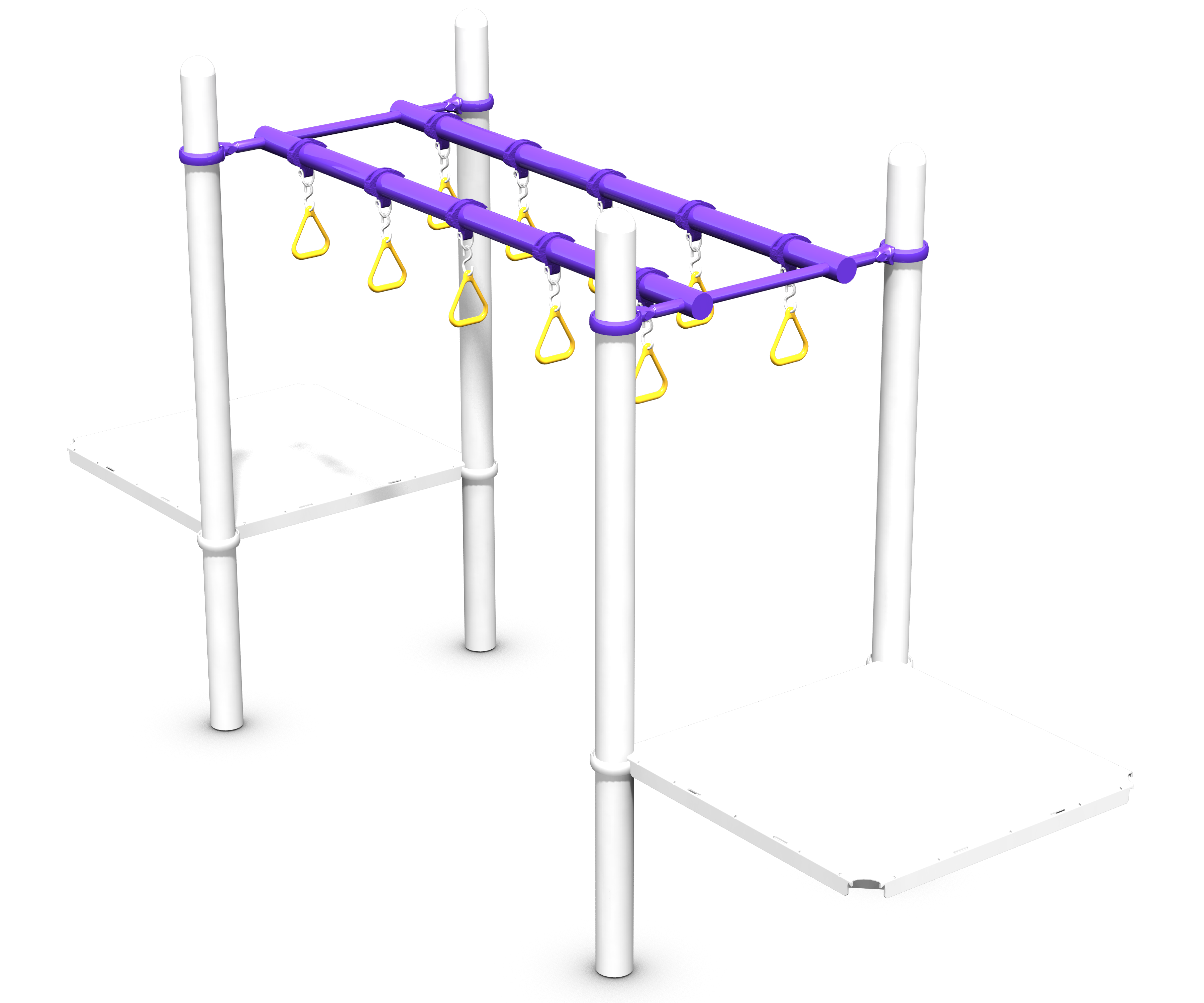 Double Trapeze Rings